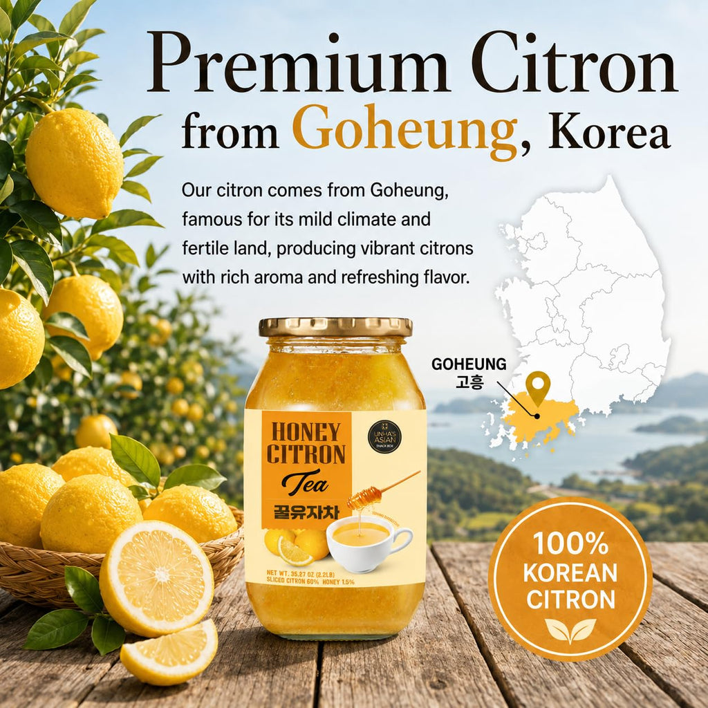 herbal detox tea with Yuzu