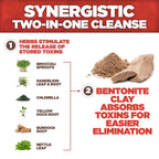 herbal detox with bentonite clay