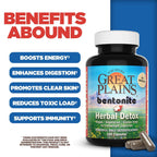 herbal detox with bentonite clay