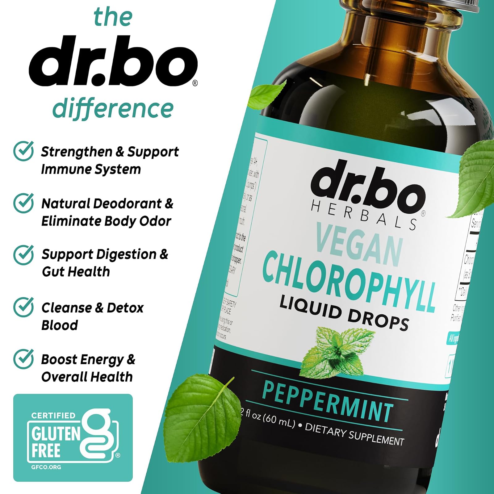 herbal detox with chlorophyll