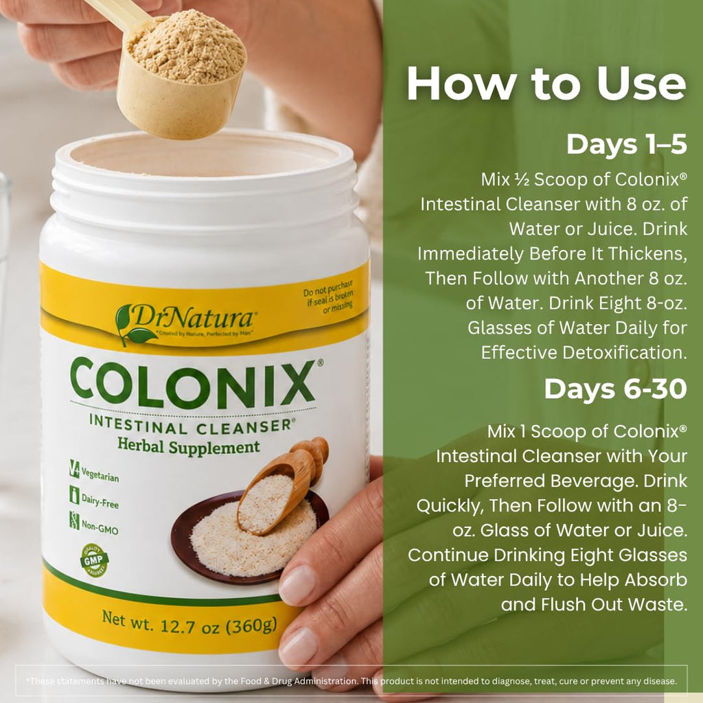 herbal detox with Colonix formula