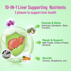 herbal detox with milk thistle gummies