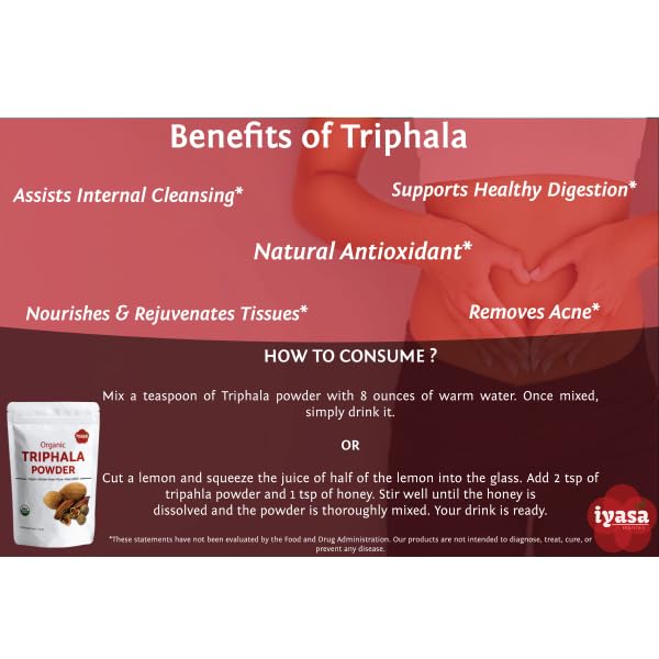 herbal detox with triphala powder
