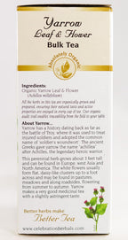 herbal detox with yarrow flower