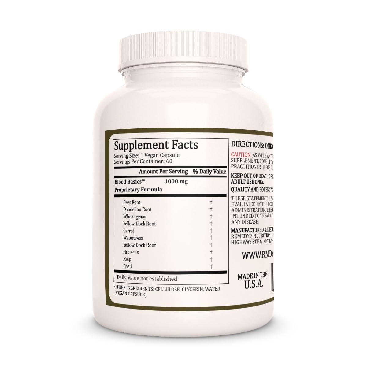 herbal dietary supplement for health
