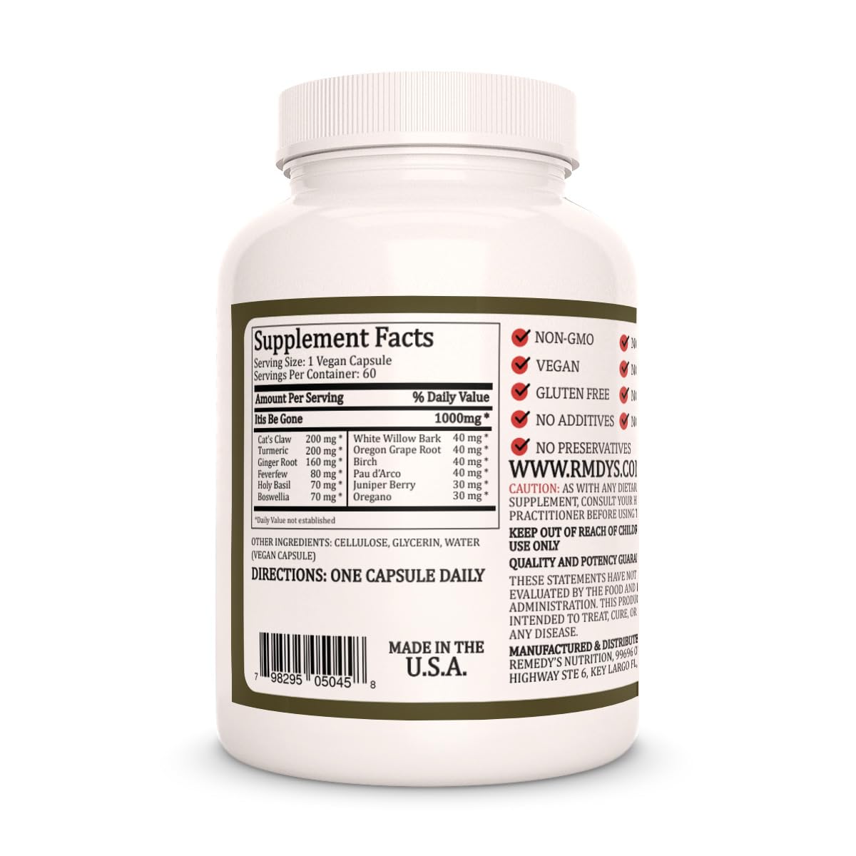Herbal dietary supplement for wellness