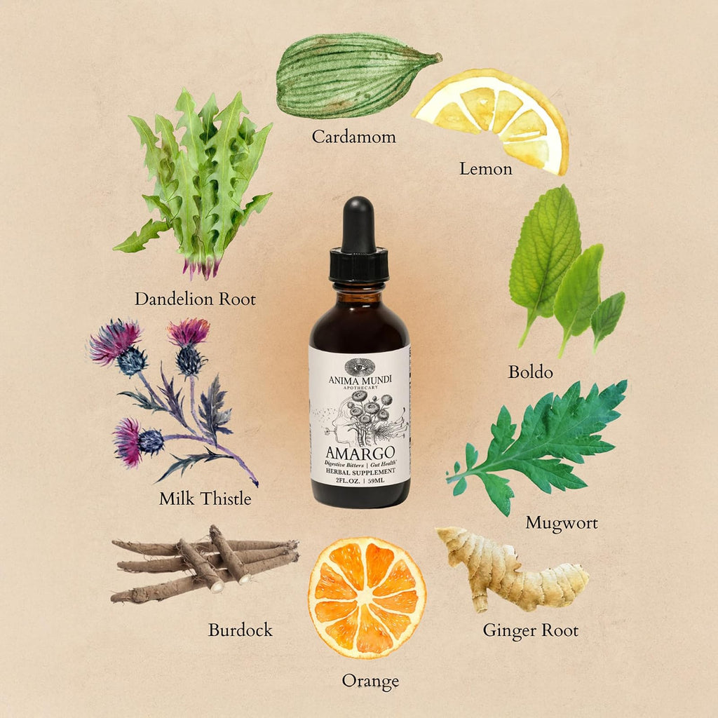 herbal digestive bitters for bloating relief