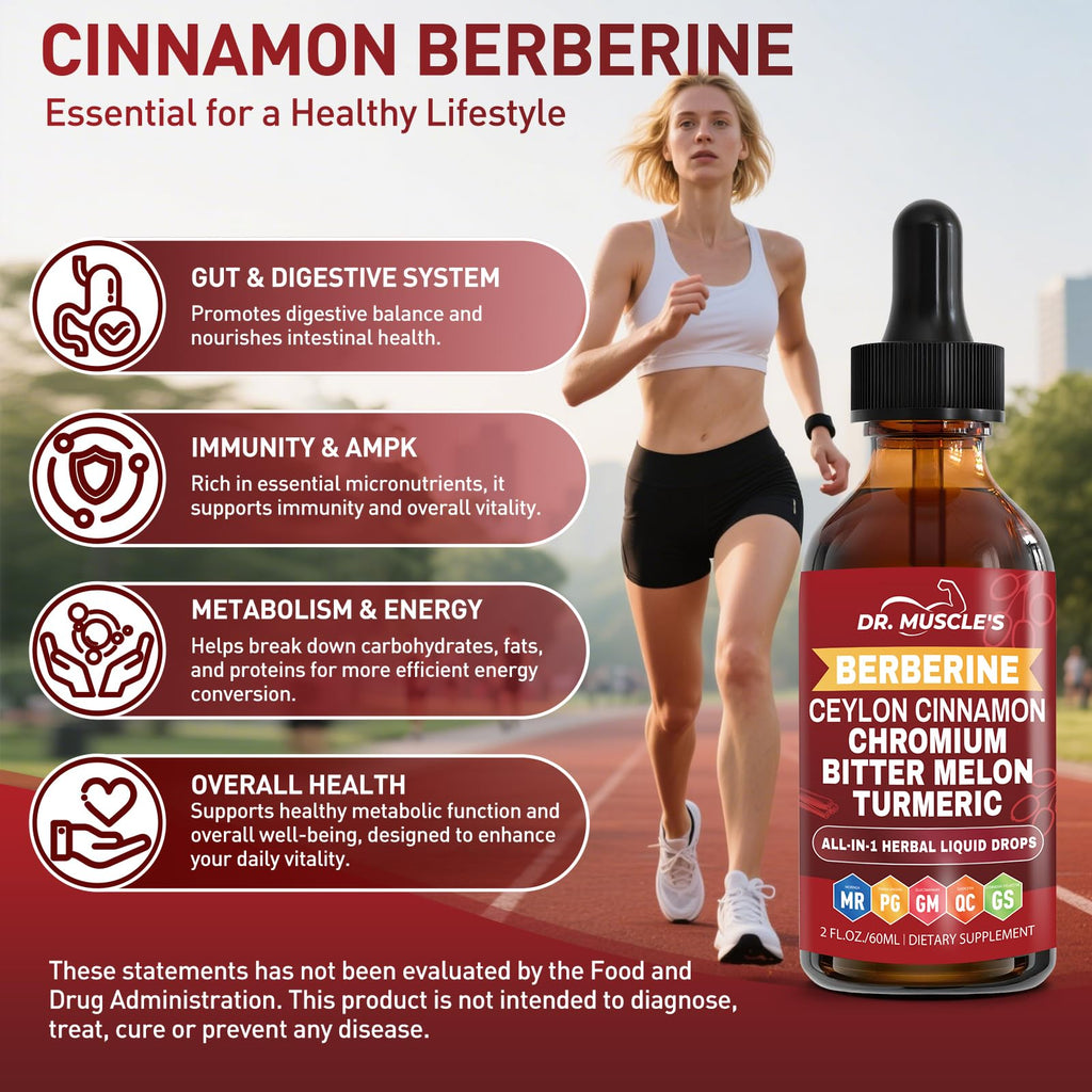 Herbal drops for balanced blood sugar