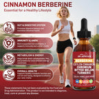Herbal drops for balanced blood sugar
