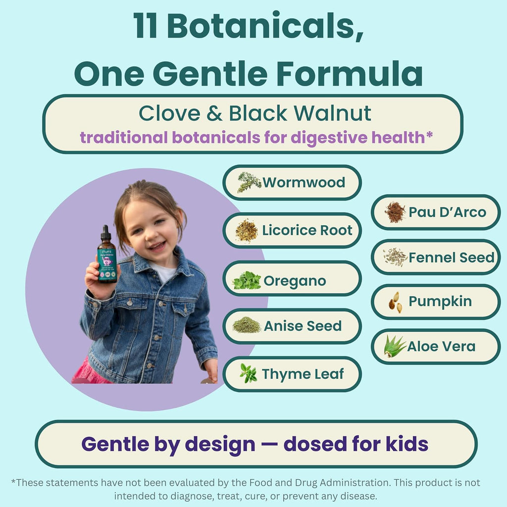 Herbal drops for children's wellness