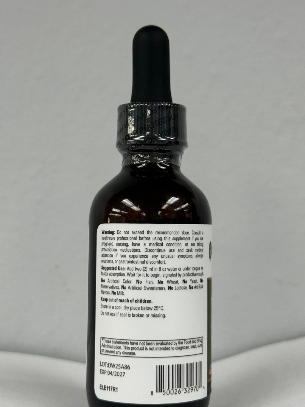 Herbal drops for detoxification
