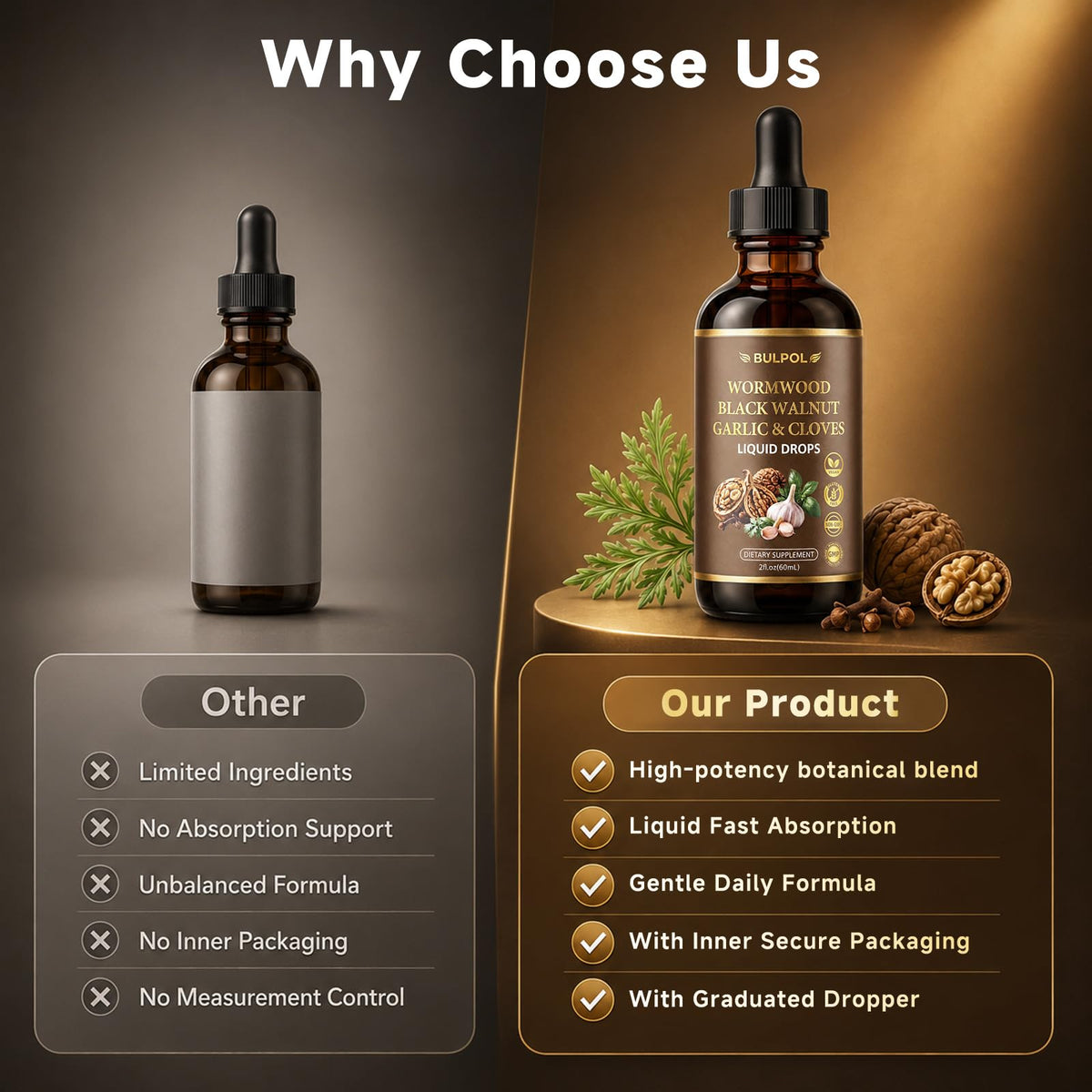 Herbal drops for digestive health