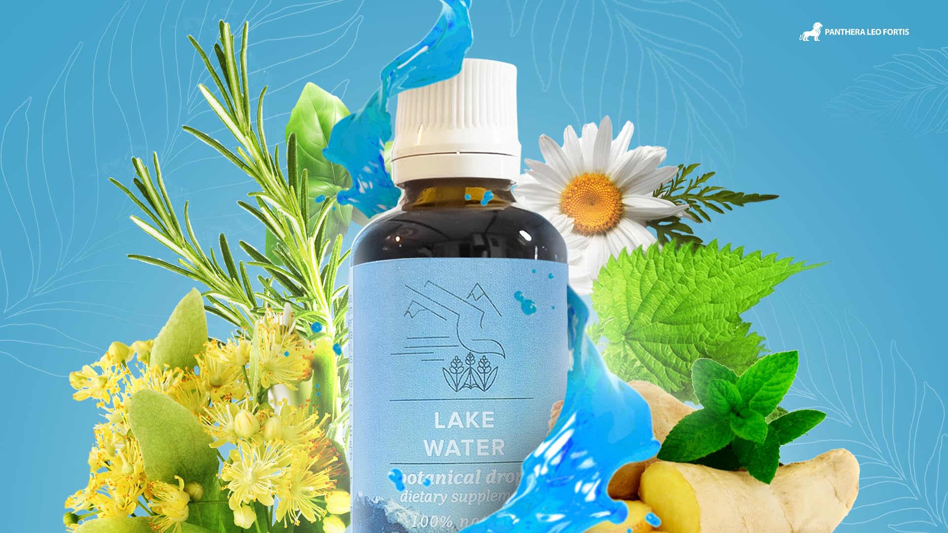 Herbal drops for improved emotional balance