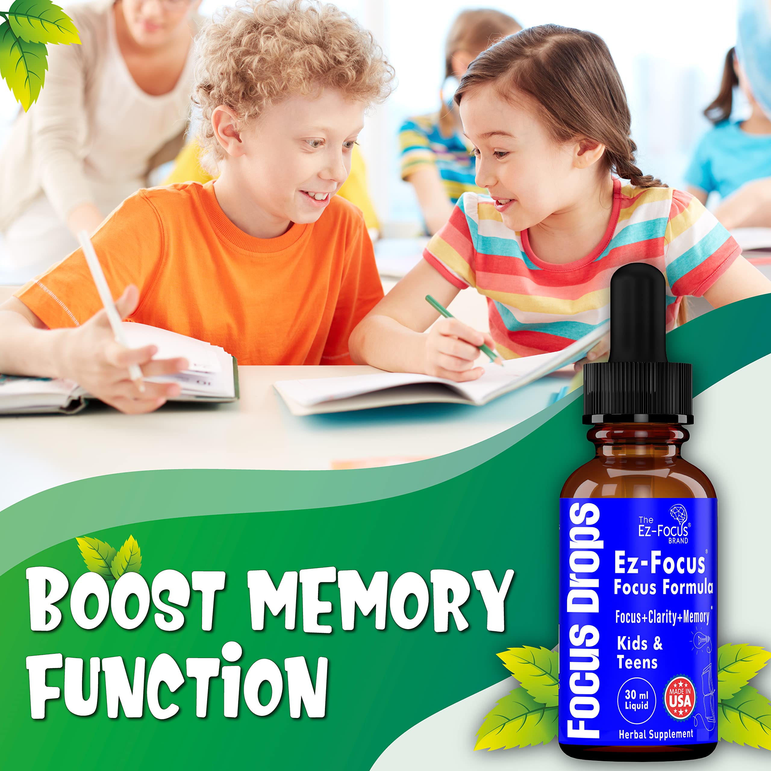 Herbal drops for improved learning