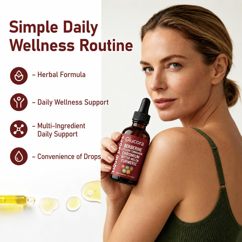 Herbal drops for metabolic support