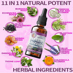 Herbal drops for overall vitality