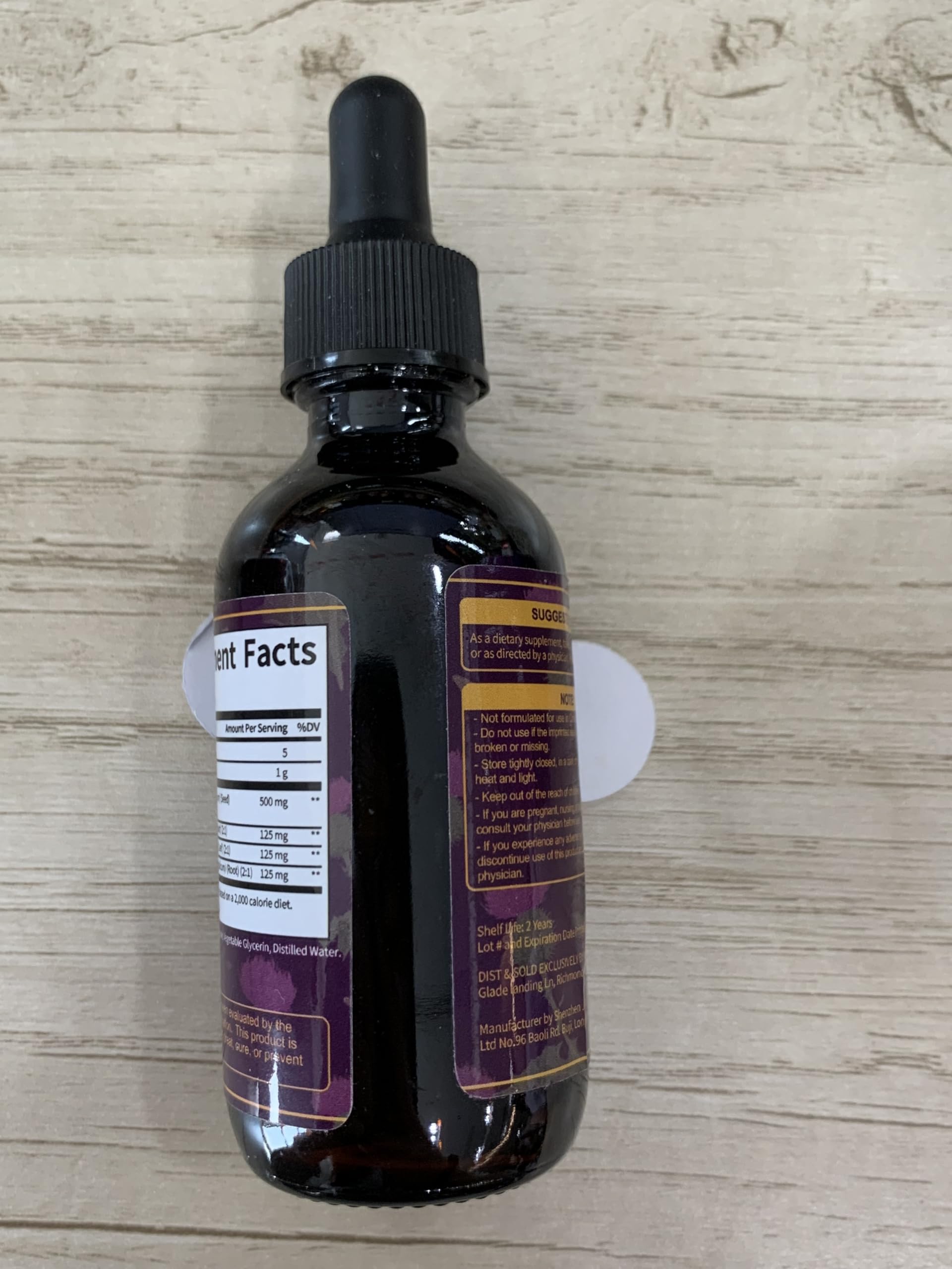 Herbal drops for overall wellness