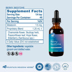 Herbal drops for restful sleep