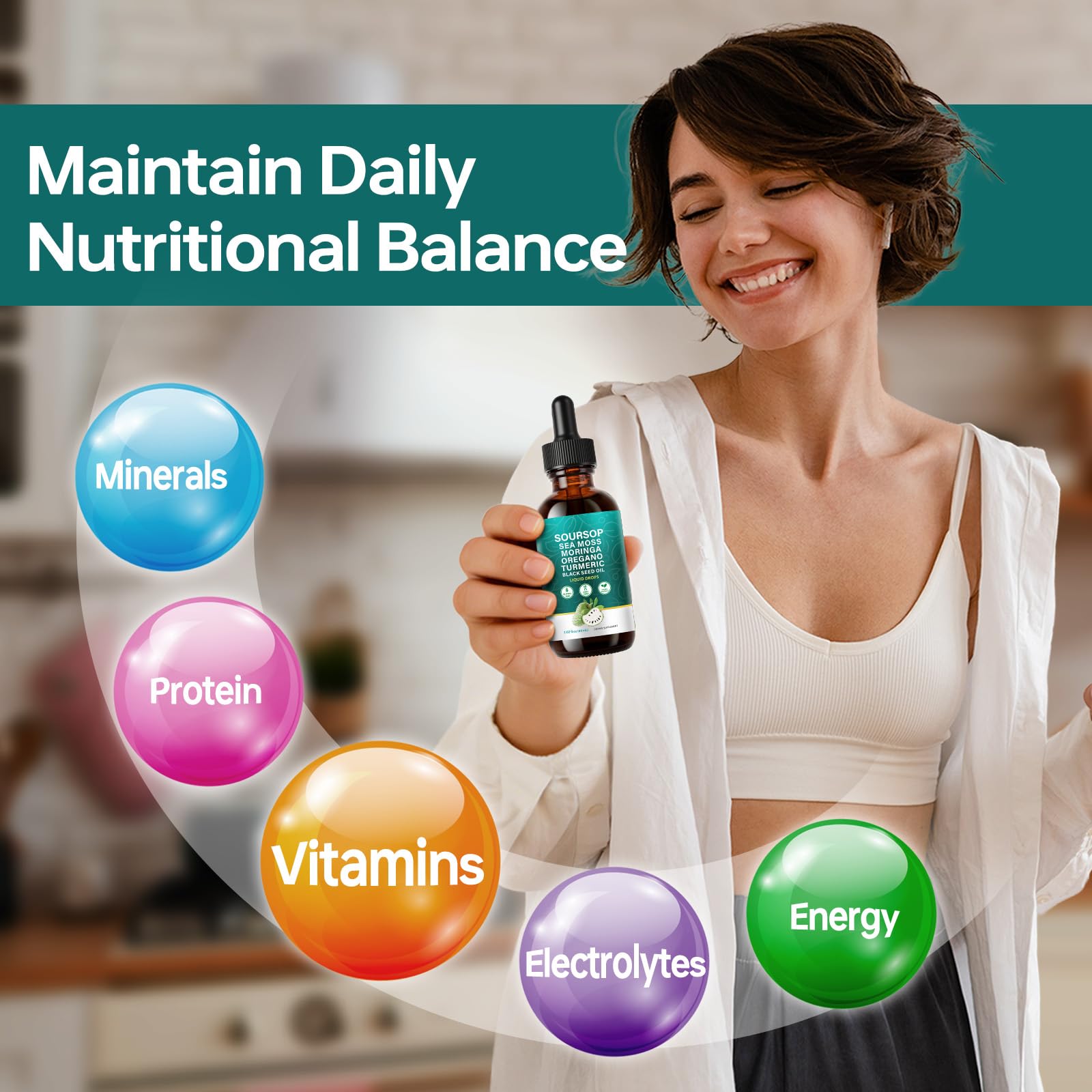 Herbal drops for stress relief