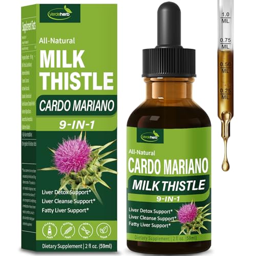 herbal drops with milk thistle benefits