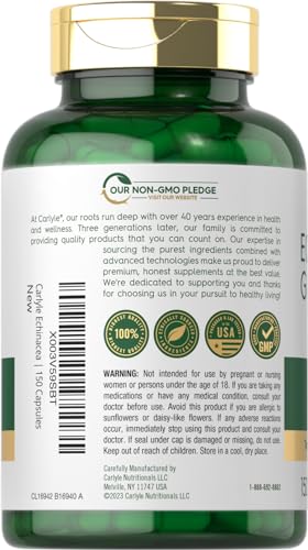 herbal echinacea capsules for vitality