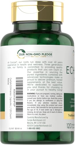 herbal echinacea capsules for vitality