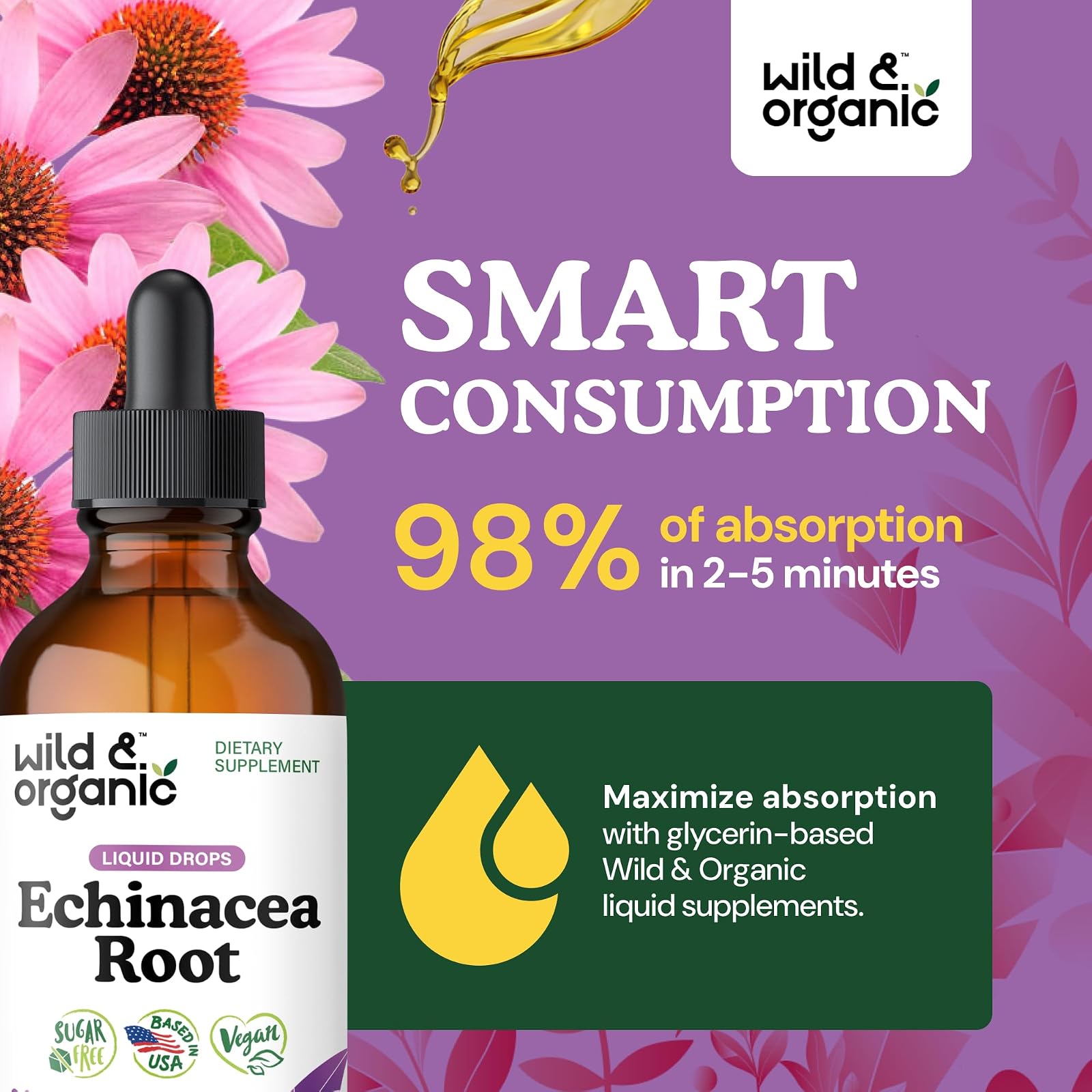 herbal echinacea drops for wellness
