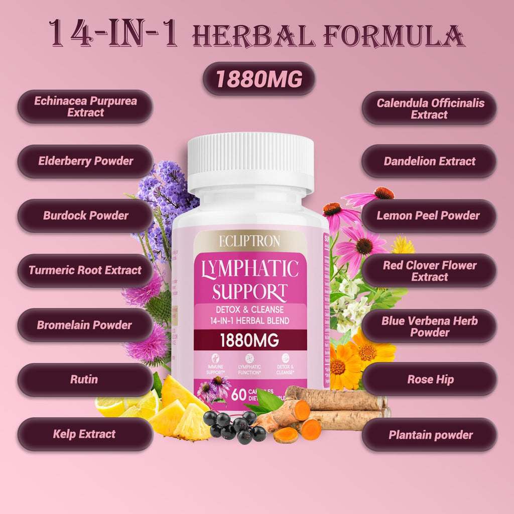 Herbal echinacea for detox support