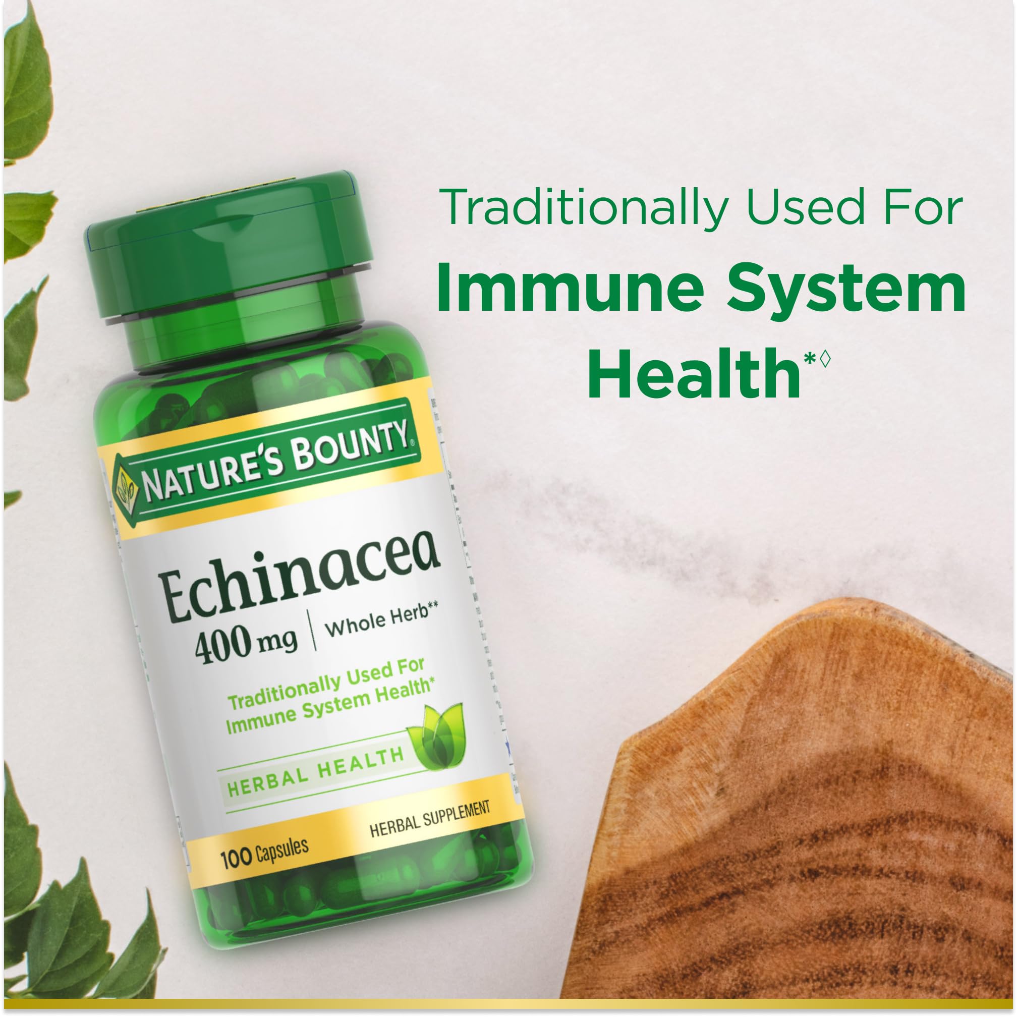 Herbal echinacea for throat comfort