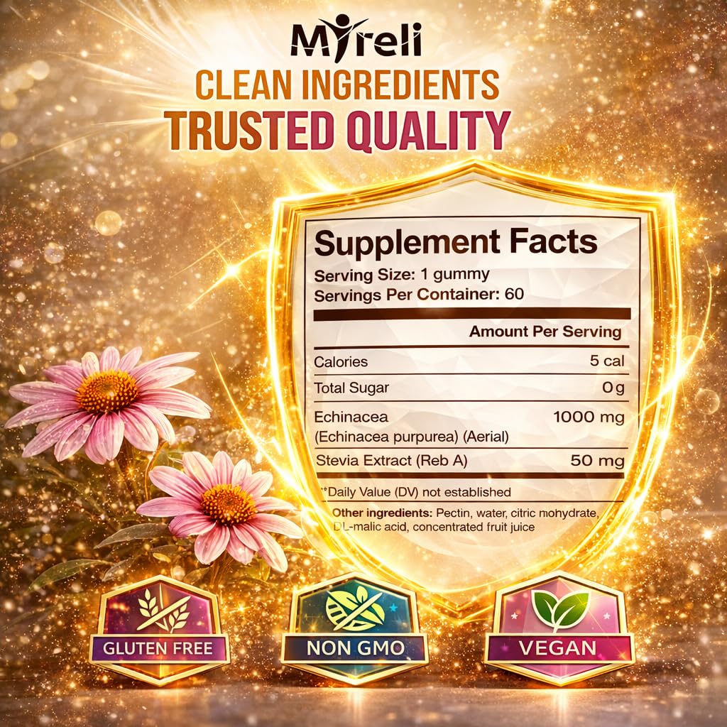 Herbal Echinacea gummies for wellness