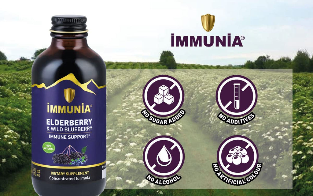 herbal elderberry and blueberry blend