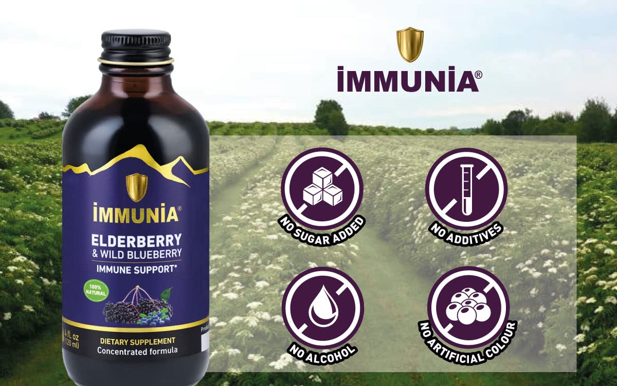 herbal elderberry and blueberry blend