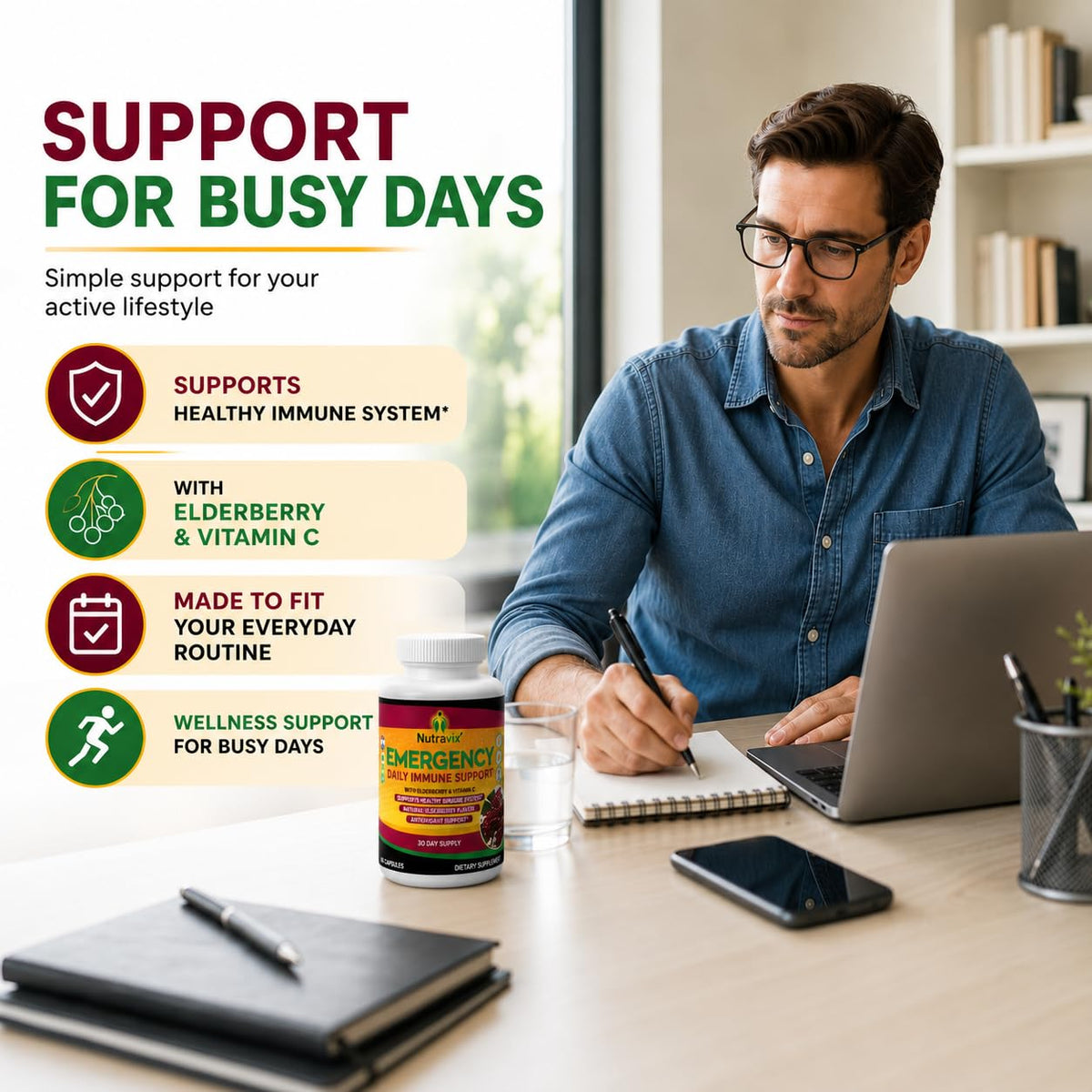herbal elderberry capsules for cold relief