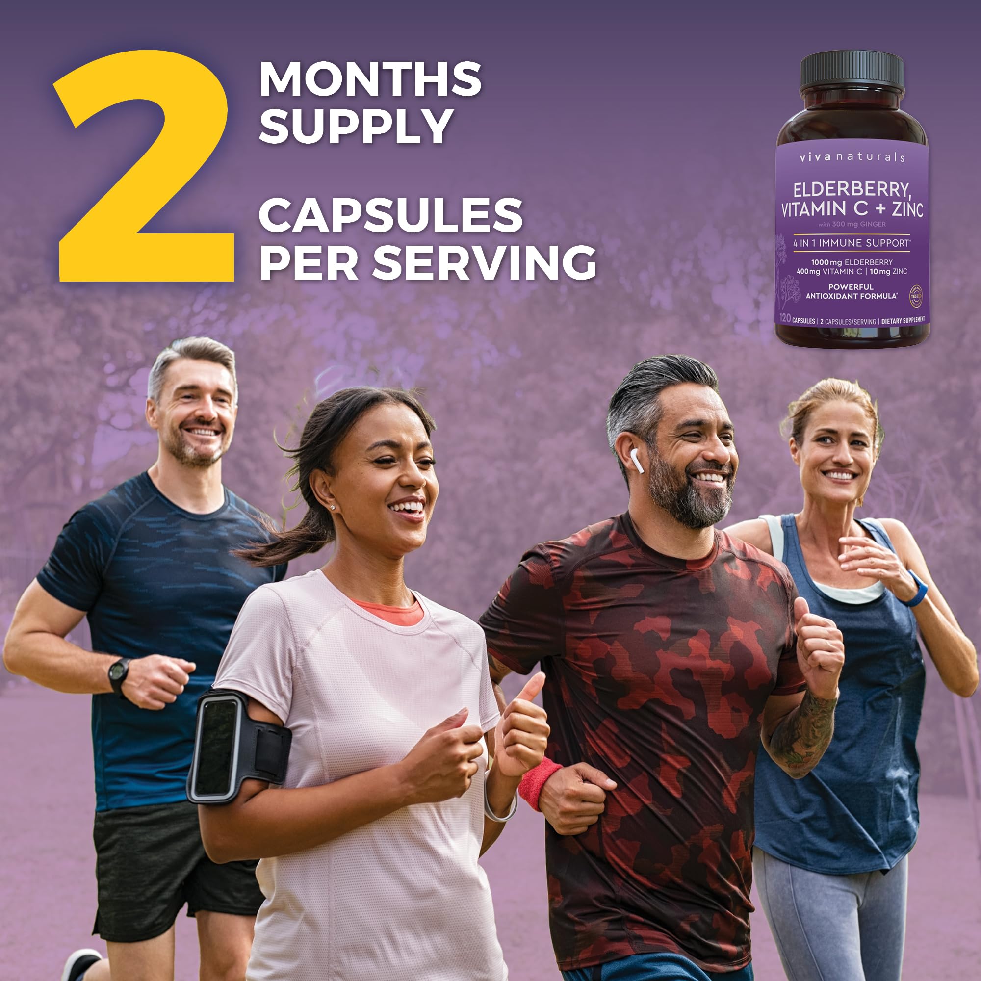 herbal elderberry capsules for everyday use