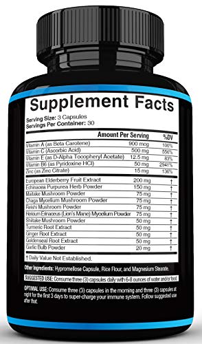 herbal elderberry capsules for vitality