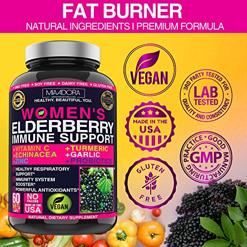 herbal elderberry capsules for vitality