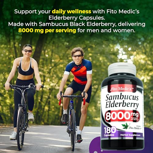 herbal elderberry capsules for vitality