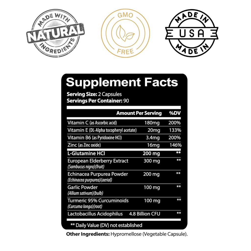 herbal elderberry capsules for wellness