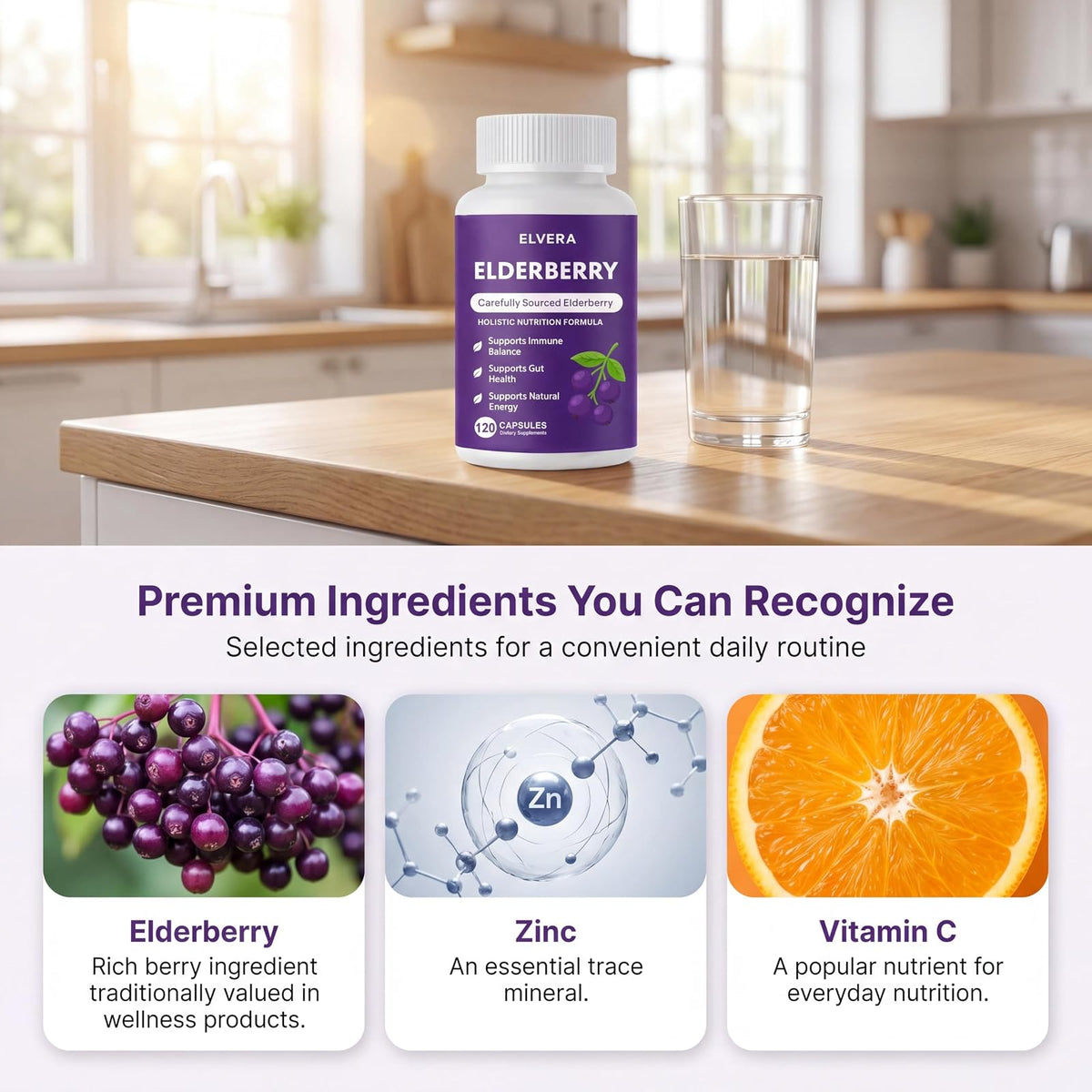 herbal elderberry complex for wellness