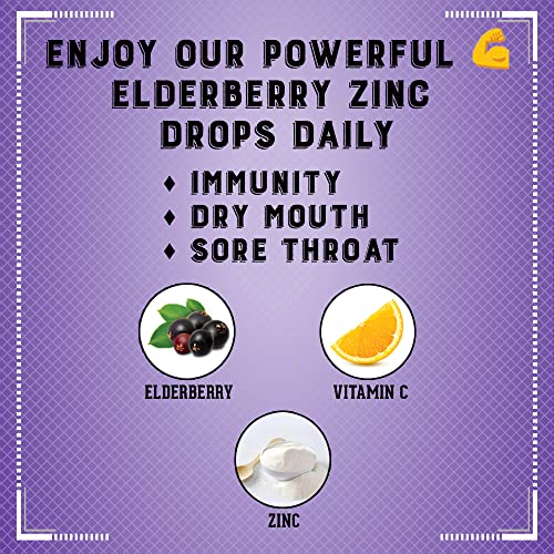 herbal elderberry cough drops for immunity