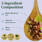 herbal elderberry drops for cold relief