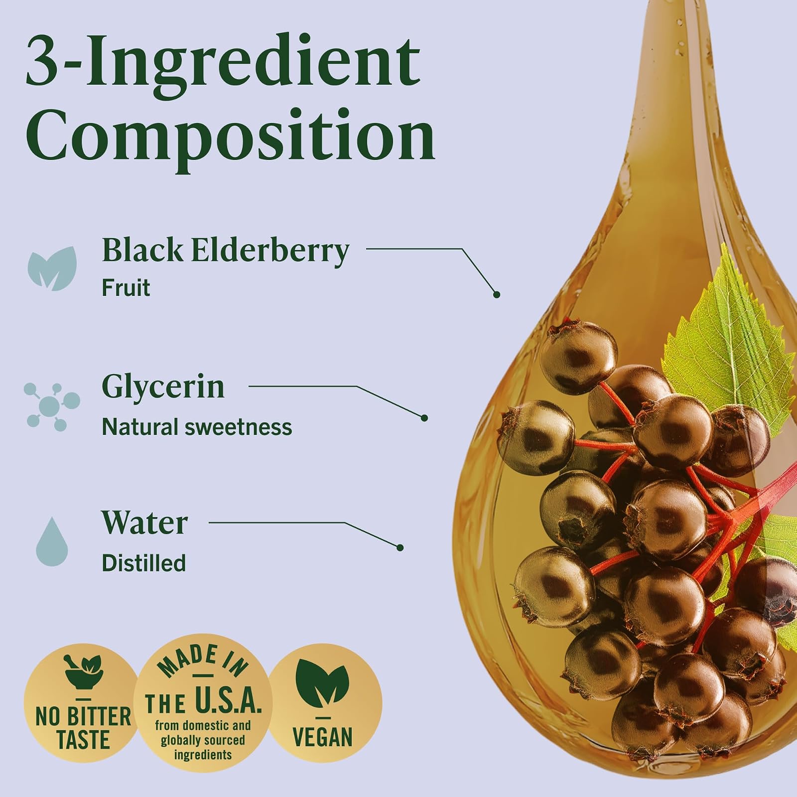 herbal elderberry drops for cold relief