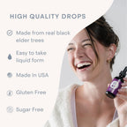 herbal elderberry drops for everyday health