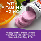 herbal elderberry effervescent tablets