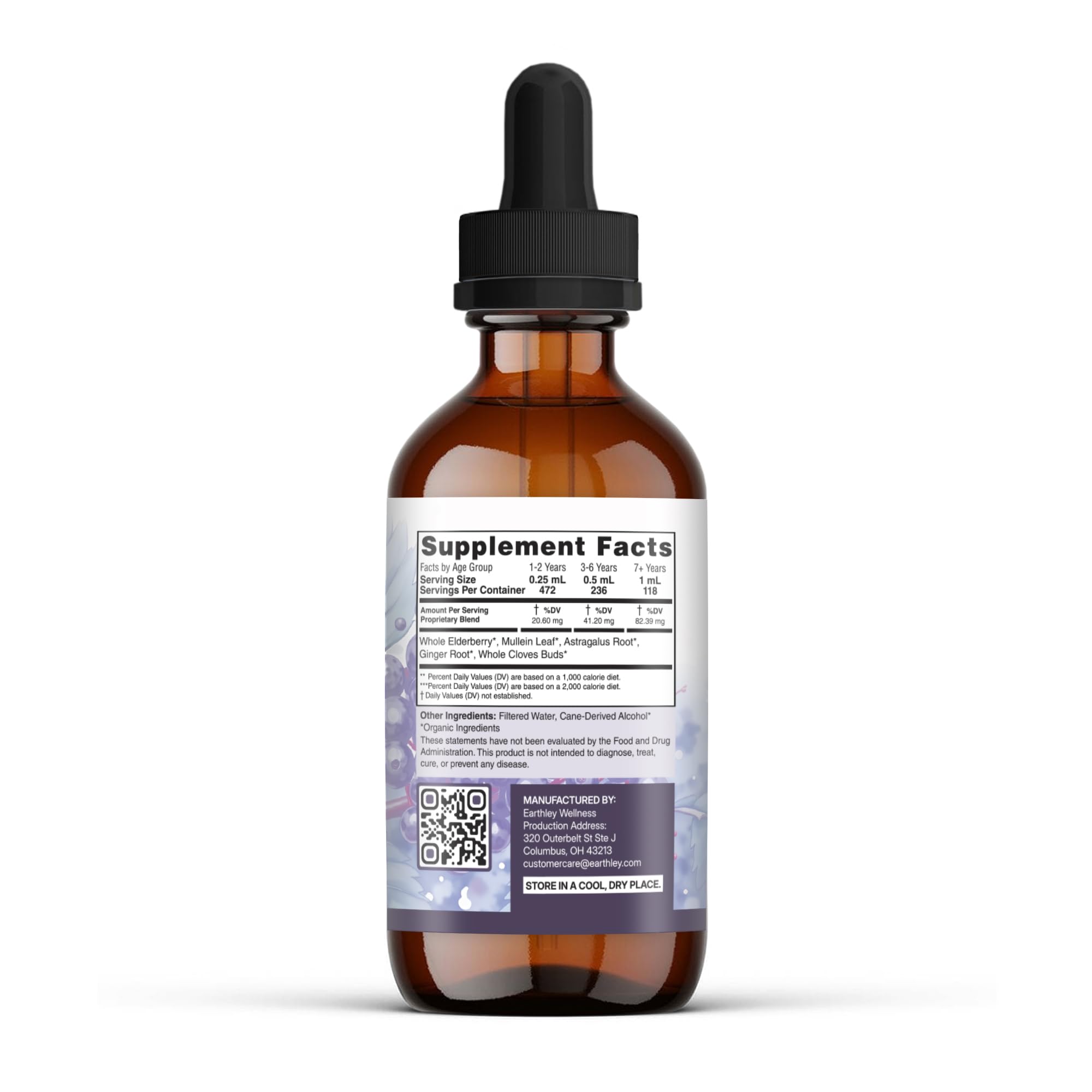 herbal elderberry elixir for wellness