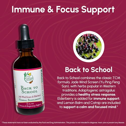 Herbal elderberry extract for adults
