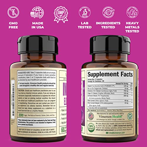 herbal elderberry extract for health
