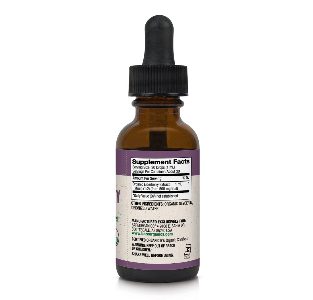 Herbal elderberry extract for health