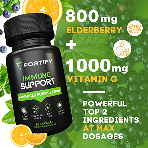 Herbal elderberry extract for immunity