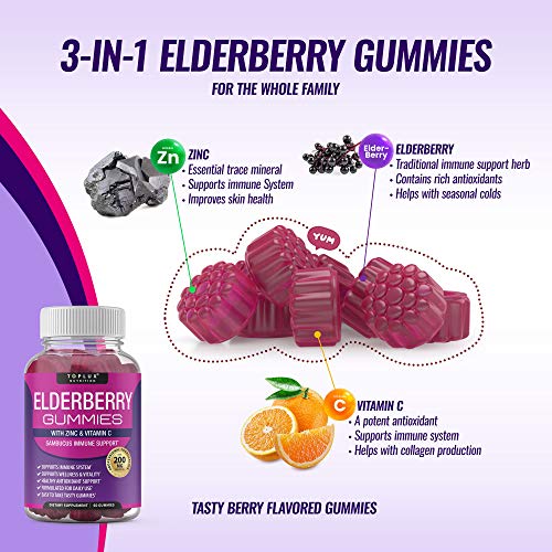 herbal elderberry extract gummies